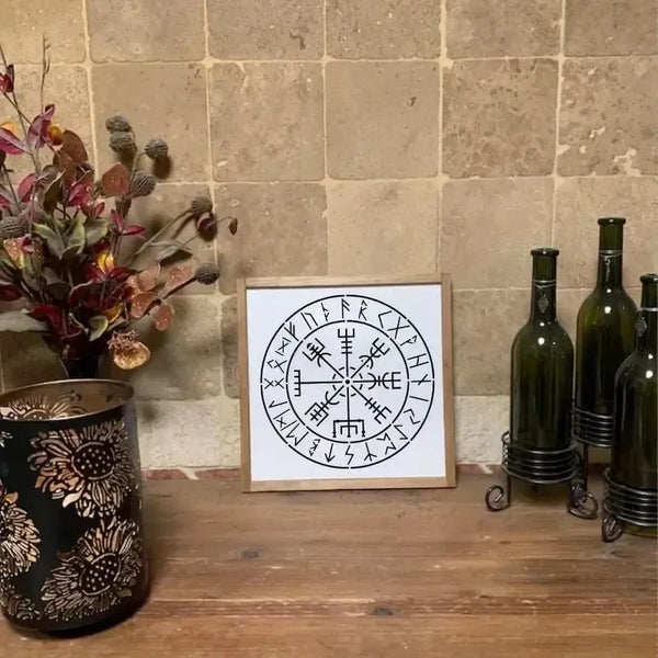 Viking Rune Stencils | Norse Symbol & Celtic Border Templates